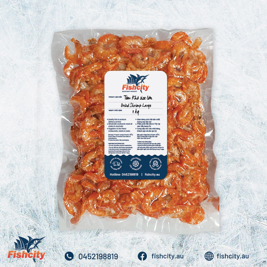 Dried Shripm Large – Fishcitysydney